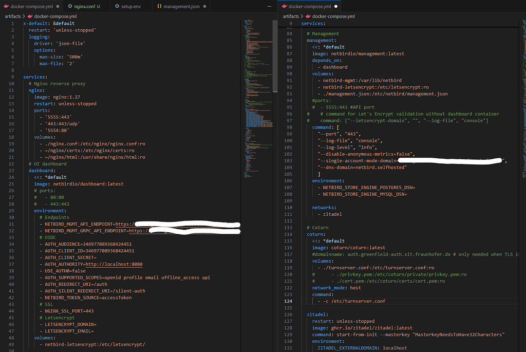 Problem self hosting netbird using the Advanced Guide and Zitadel as IdP - Self-Hosted - NetBird